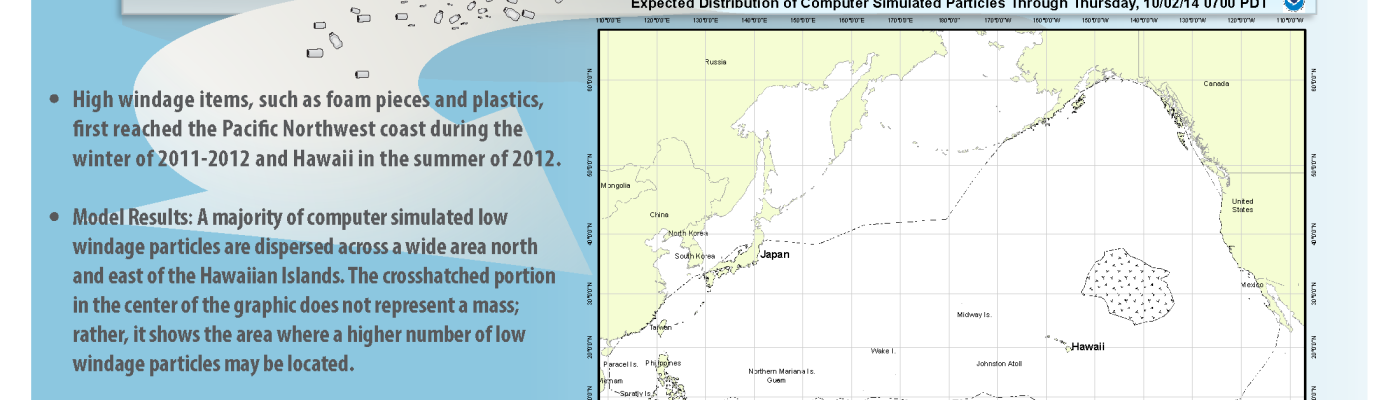 Modeling the Movement of Tsunami Debris | Marine Debris Program
